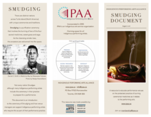 Smudging Document – Indigenous Performing Arts Alliance