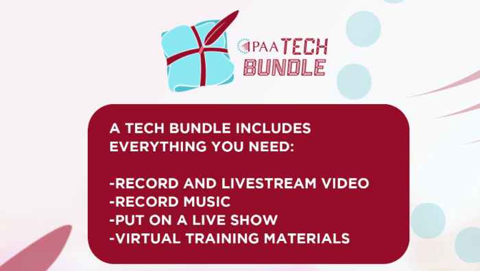 IPAA Tech Bundles – Indigenous Performing Arts Alliance